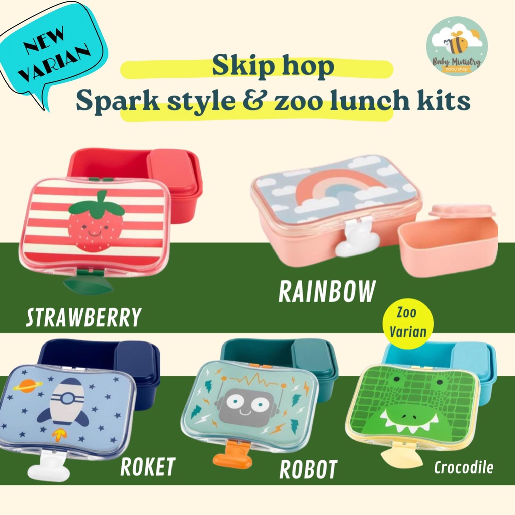 Jual Skip Hop ZOO LUNCH KITS / kotak Makan skiphop / skip hop / TEMPAT ...