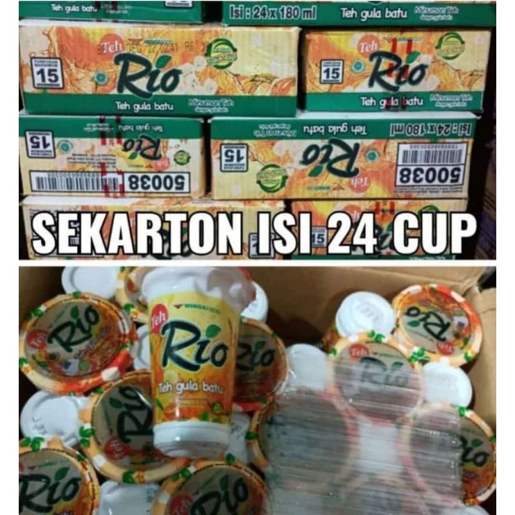Jual Teh Rio 1 DUS | Shopee Indonesia