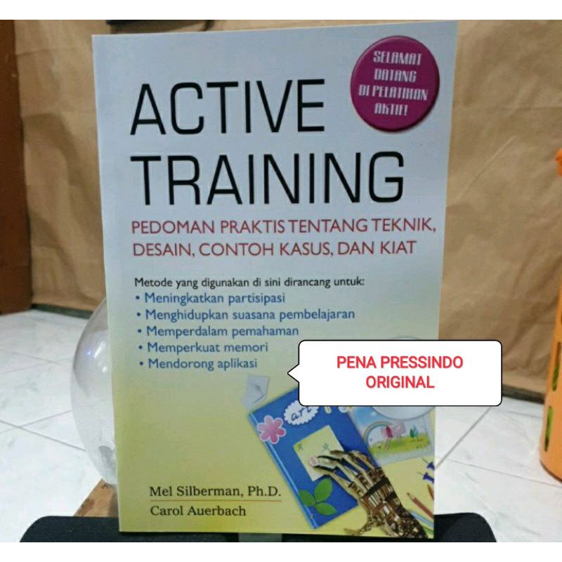 Jual BUKU ACTIVE TRAINING PEDOMAN PRAKTIS TENTANG TEKNIK DESAIN CONTOH ...