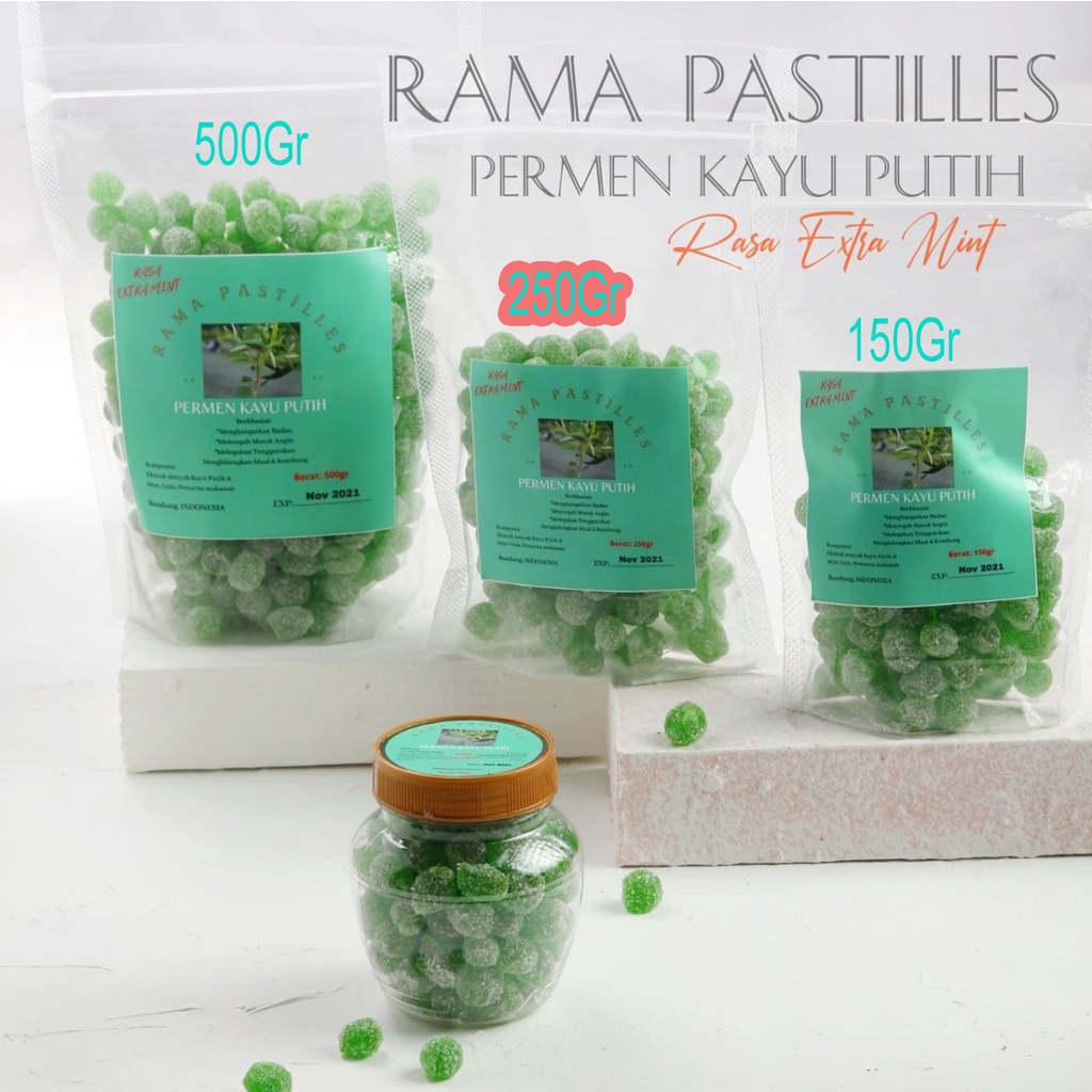 Jual Permen Rasa Minyak Kayu Putih Pouch 250 Gram Original dan ...
