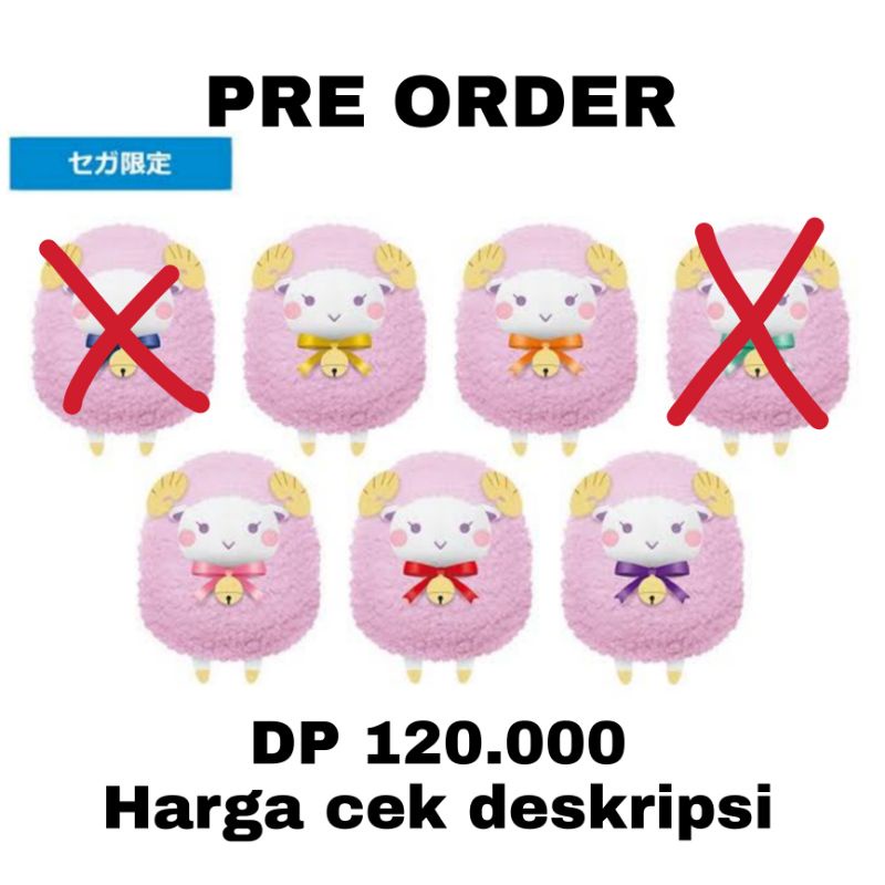 Jual [PO] Obey Me! BIG Sheep Plush Mascot Nuigurumi | Shopee Indonesia