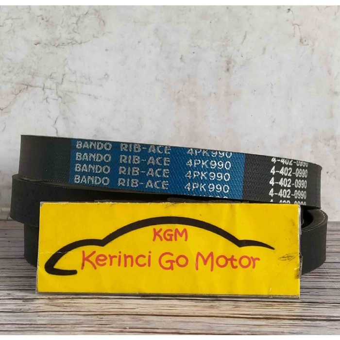 Jual Bando Van Belt 4PK 990 V Belt Fan Belt Alur 4PK-990 Tali Kipas Dinamo Eterna Gti Lancer ...