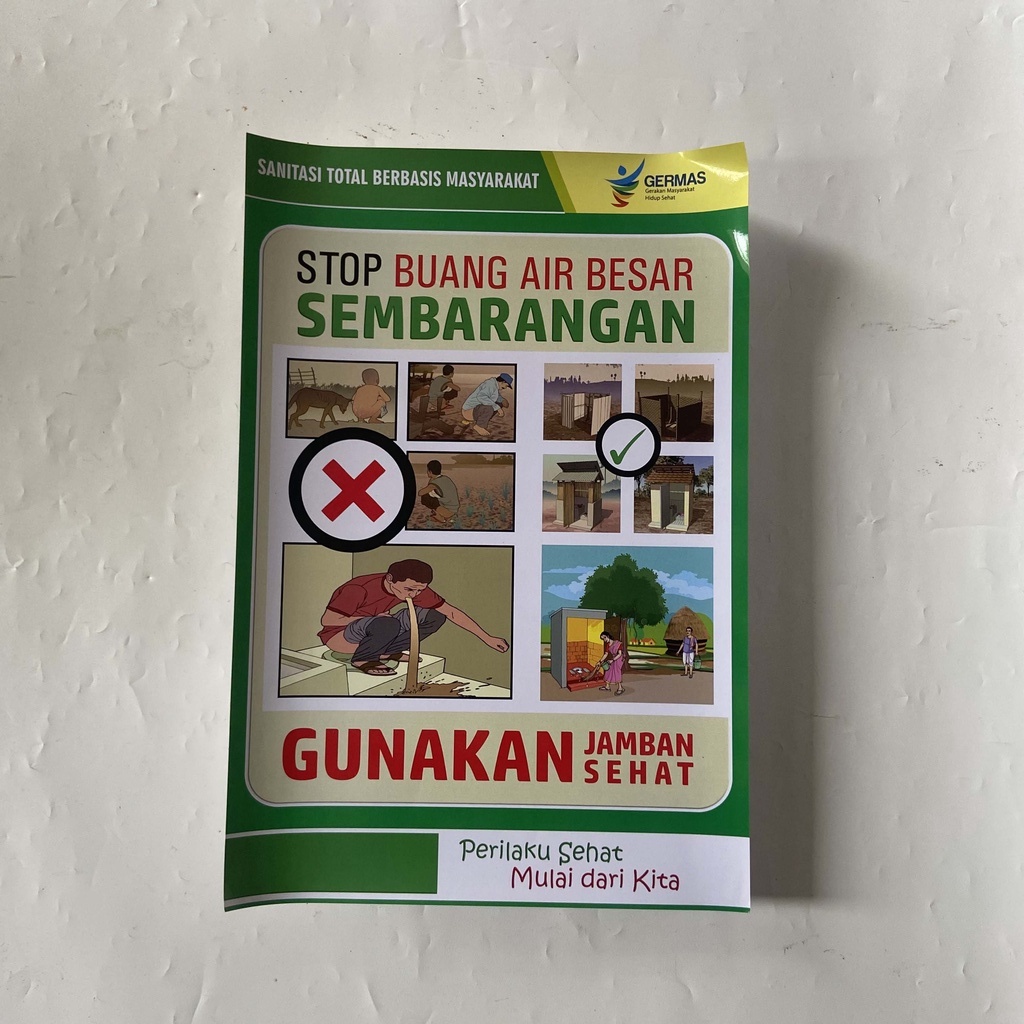 Jual Terbaru 2022!!! Poster Kesehatan, Poster STBM Dilarang Buang Air ...