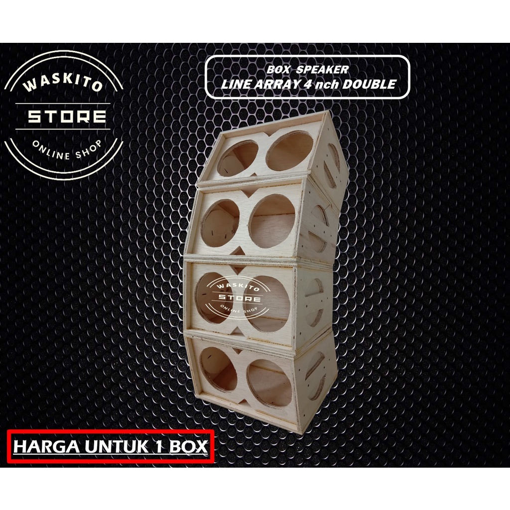 Jual Box Speaker 4 Inch Line Array Double | Shopee Indonesia