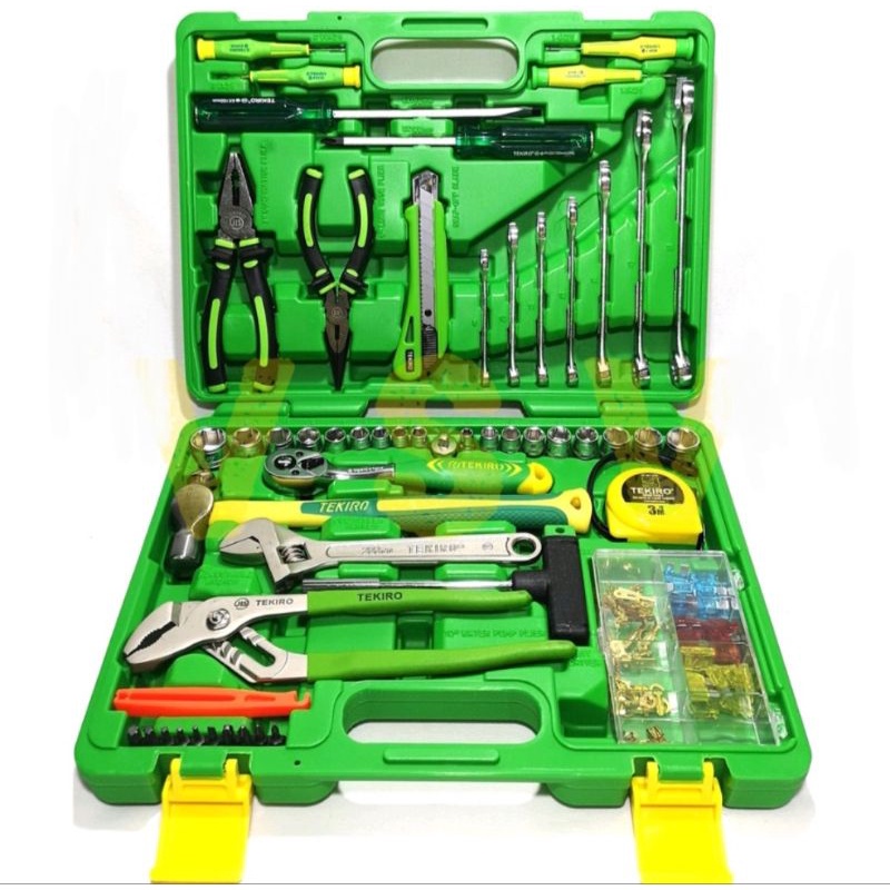 Jual Tekiro Tools Set 60 pcs / Tool set 60pcs / Mekanik Tool Set ...