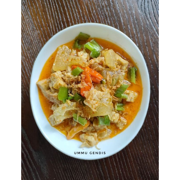 Jual Jangan Ndeso/sayur ndeso (santan, kikil, tempe, tahu) 650gr Frozen ...