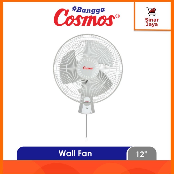 Jual COSMOS 12-CWF Wall Fan (Kipas Angin Dinding 12") | Shopee Indonesia