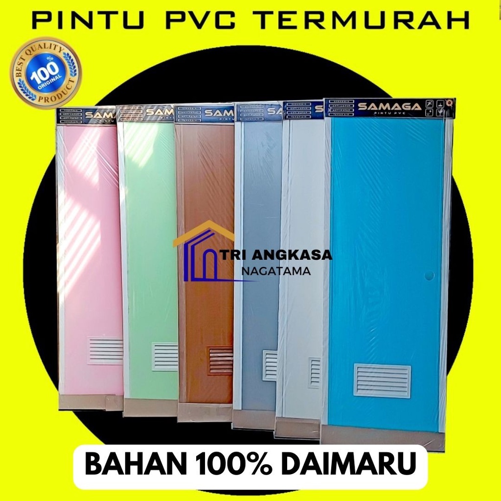 Jual Pintu PVC Kamar Mandi DAIMARU/ Pintu PVC WC Toilet | Shopee Indonesia