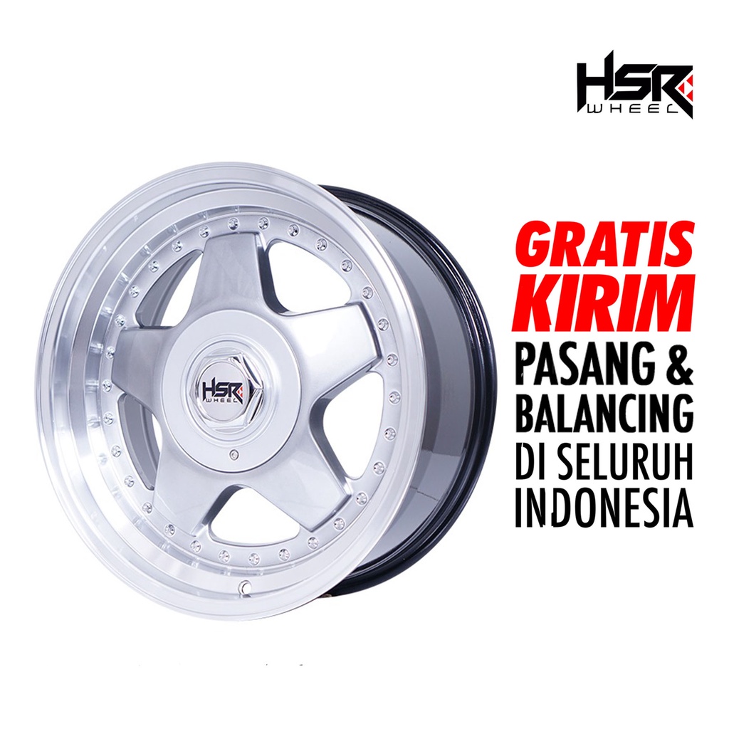 Jual Velg Mobil Ring 17 HSR AACHEN 5073 R17X7/8 PCD H8X100-114,3 ET35 SML | Shopee Indonesia