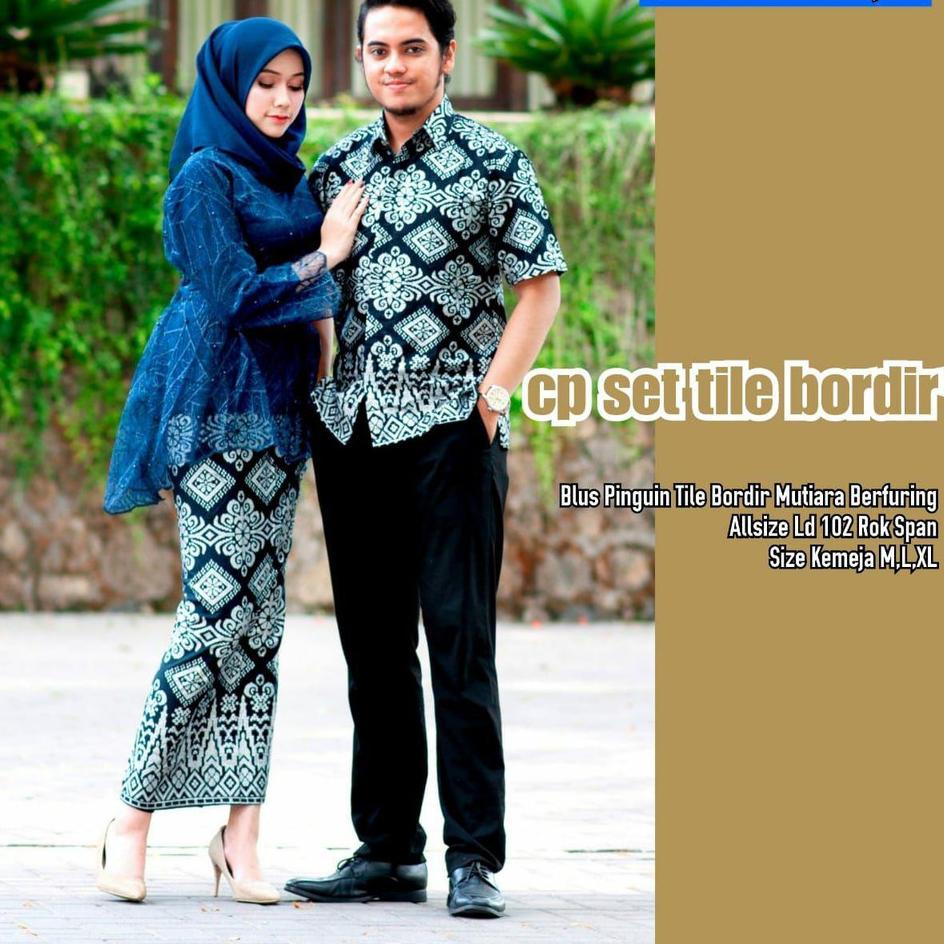 Jual "XC.18Oc22l" COUPLE KEBAYA BATIK COUPLE TUNANGAN WISUDA NIKAHAN ...