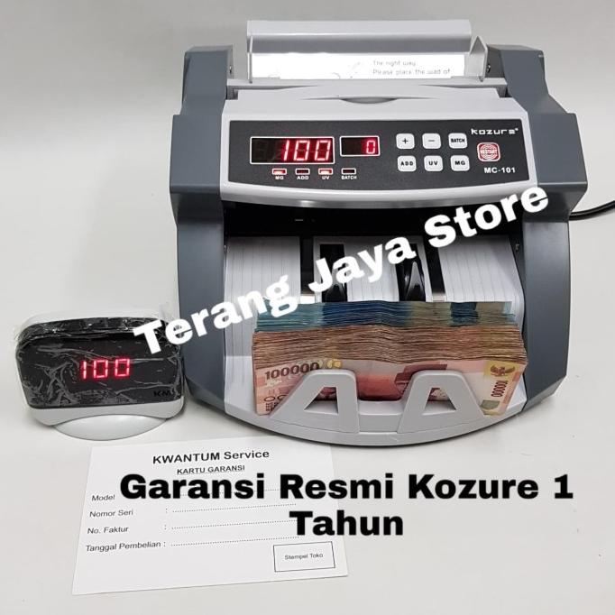 Jual Mesin Penghitung Uang Kozure Mc101 Bill Counter Kozure Mc-101 ...