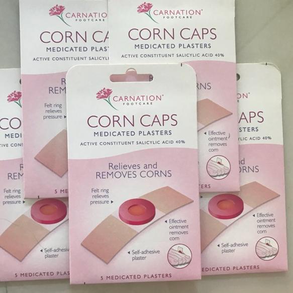 Jual Carnation footcare corn caps plester mata ikan dan kapalan isi ...