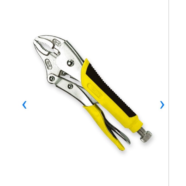 Jual Krisbow tang penjepit soft grip locking plier curve jaw 10inch ...
