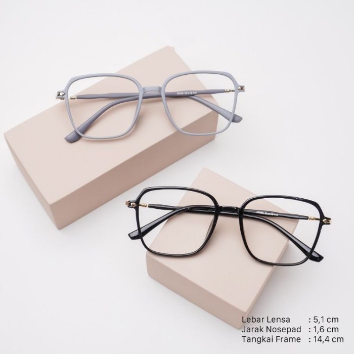 Jual Kacamata PAKET PHOTOCROMIC NORMAL Frame Kotak Plastik Ringan ...