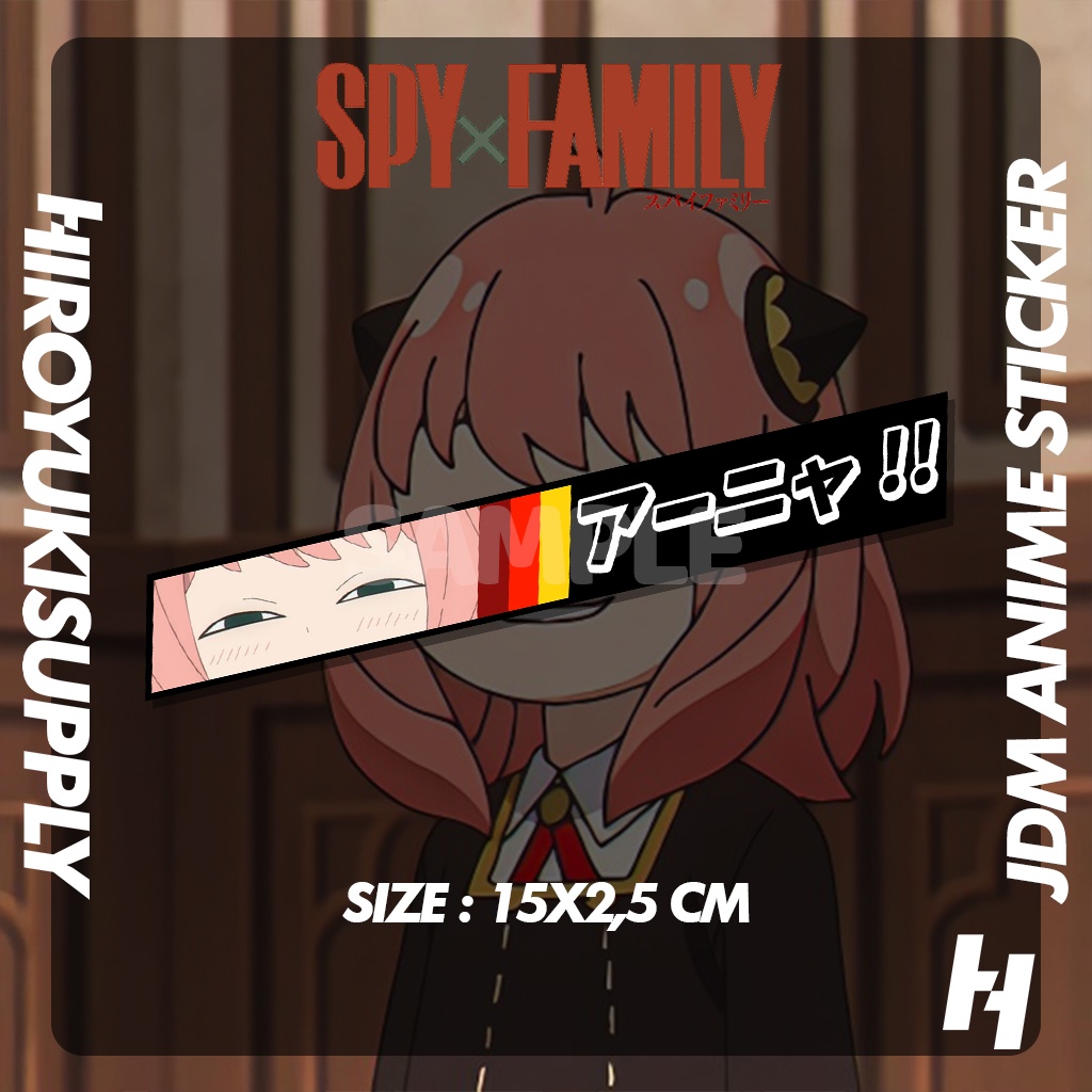 Jual Sticker JDM Spy X Family Anya forger Anya!! | Shopee Indonesia