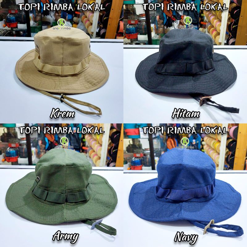 Jual TOPI RIMBA LOKAL | Shopee Indonesia