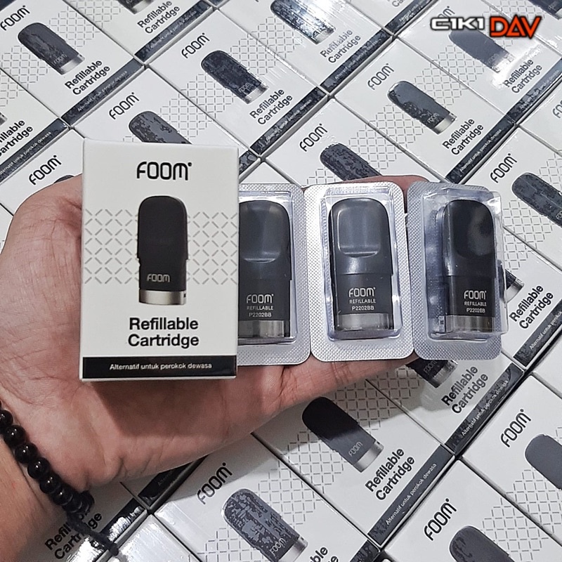 Jual FOOM Refillable cartridge authentic | Shopee Indonesia