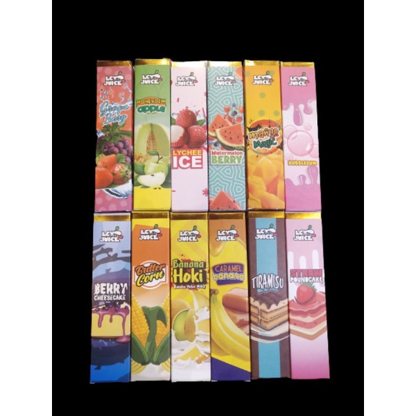 Jual LCV JUICE VARIAN CREAMY X FRUITY 60x3emge | Shopee Indonesia
