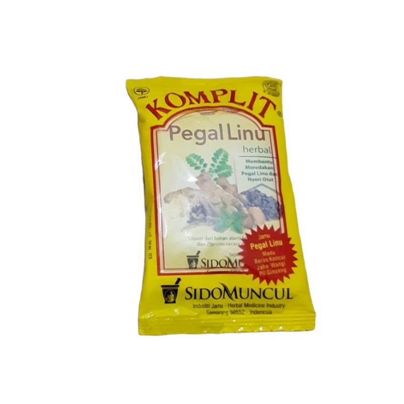 Jual Jamu KOMPLIT SIDOMUNCUL Tolak Angin / Pegal Linu Sachet | Shopee ...