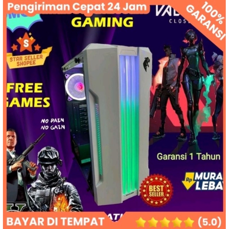 Jual Cpu core i7 vga Gtx ram 16gb DDR 4 SSD 256 HD 1 TB gaming | Shopee ...