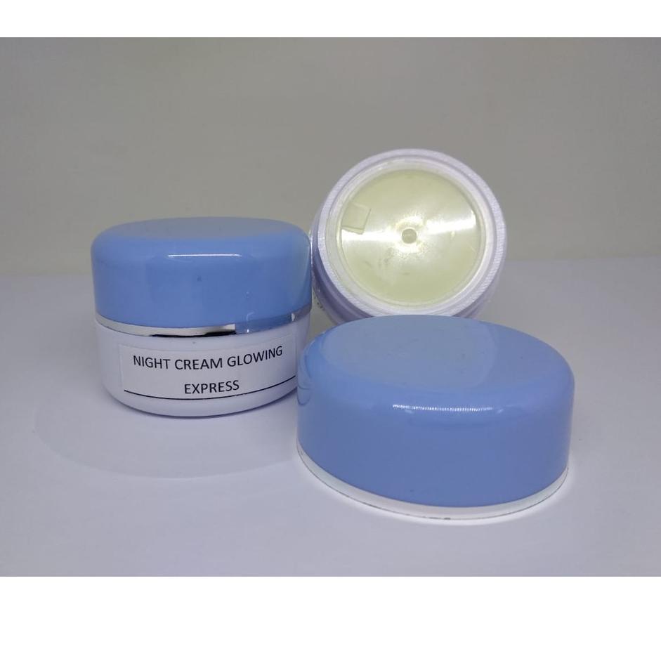 Jual KODE-EZ28 CREAM MALAM WHITENING GLOW EXPRESS 46♕ | Shopee Indonesia