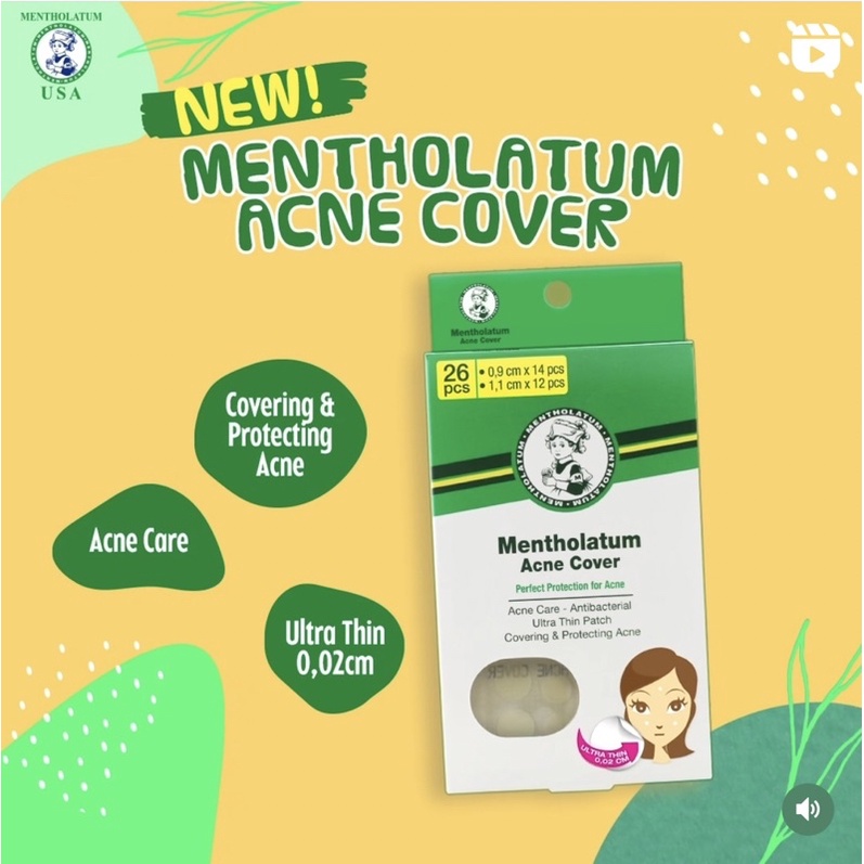 Jual ACNES MENTHOLATUM ACNE COVER (ACNE PATCH) | Shopee Indonesia