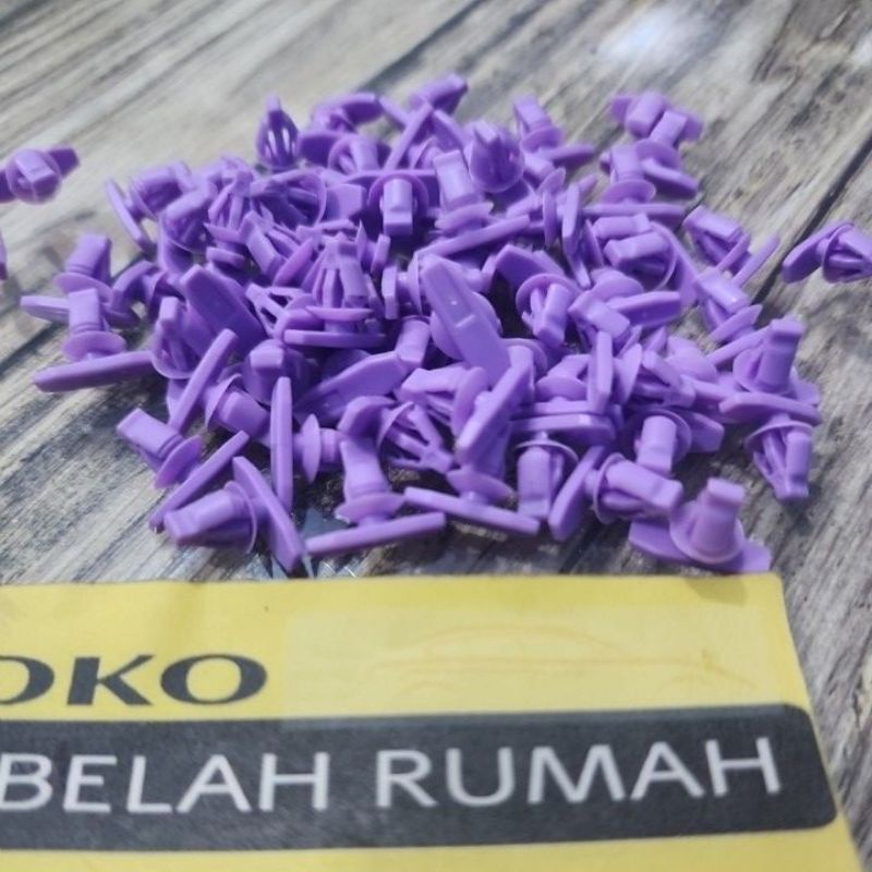 Jual klip clip kancing T kancing karet spoon balon pintu ORIGINAL ISI ...