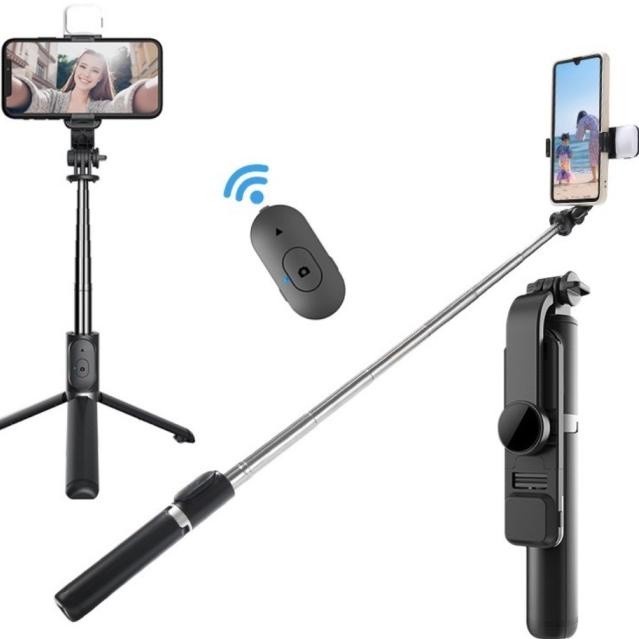 Jual Tongsis Bluetooth Tongsis Tripod 4in1 Selfie Stick Remote Action ...