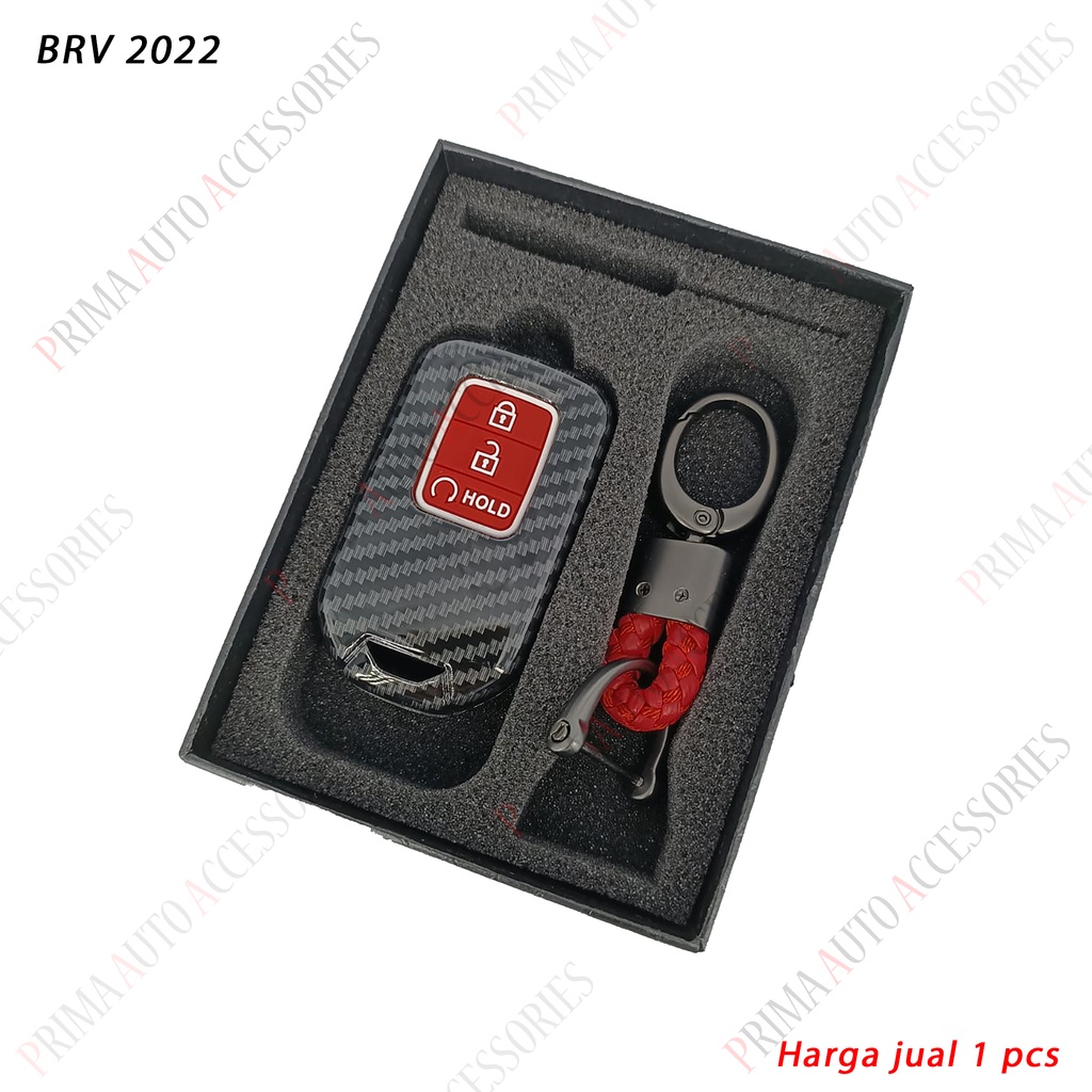 Jual Casing Kunci Remote Mobil Fiber Carbon - Honda BRV 2022 / WRV ...