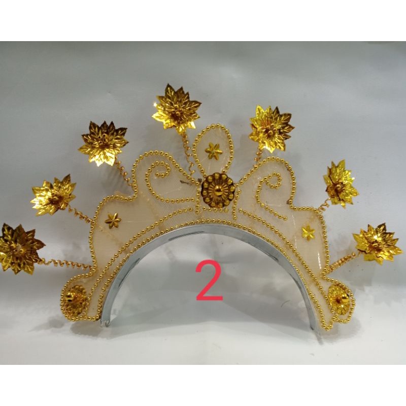 Jual mahkota untuk tari tradisional/mahkota Bali | Shopee Indonesia