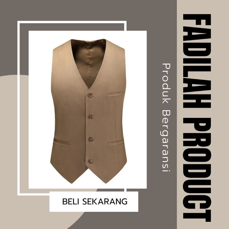 Jual Rompi Pria Formal - Vest Formal Daleman Jas Pria | Shopee Indonesia