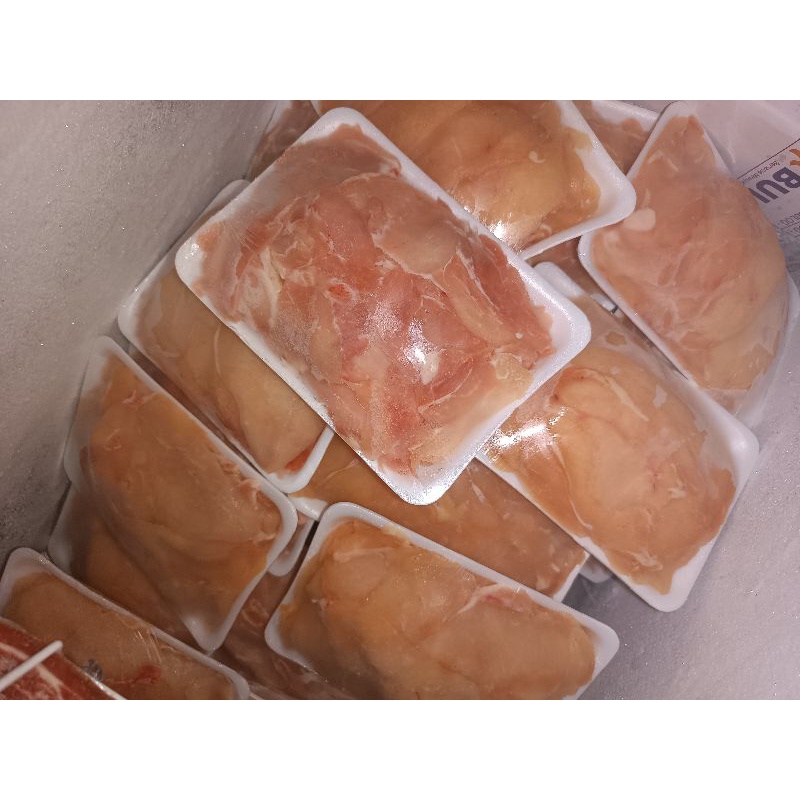 Jual Dada ayam slice / boneless dada / chicken slice | Shopee Indonesia
