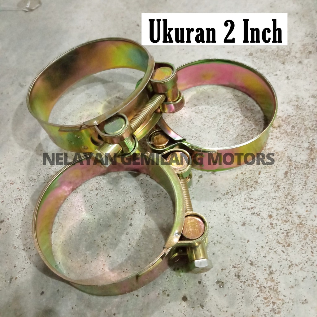 Jual Hose Clamps/Clams Superior merk ASANO /klem selang ukuran 60-63 ...