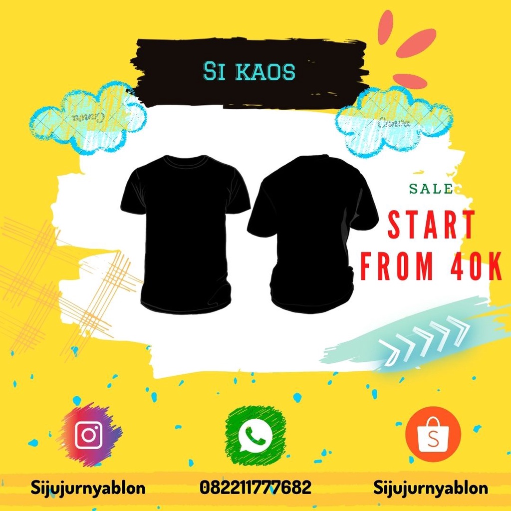 Jual KAOS CUSTOM SABLON DTF PLASTISOL DIGITAL POLYFLEX TULISAN NAMA GAMBAR LOGO PRINT | Shopee ...