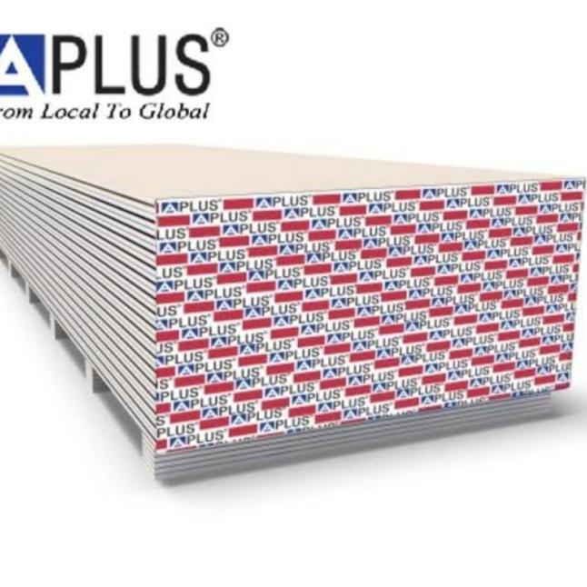 Jual papan gipsum /gypsum aplus 120x240x9mm | Shopee Indonesia