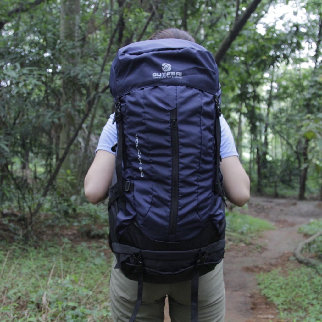 Jual Tas Carrier 60 Liter Keril Tas Gunung Pria Wanita Outdoor Ransel ...