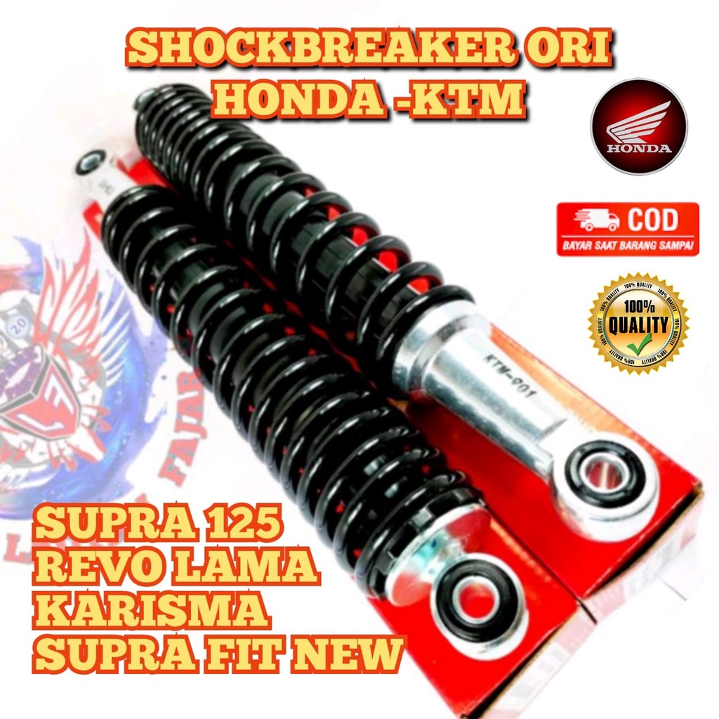 Jual Shockbreaker Honda KTM supra 125 supra fit new revo old / lama karisma kirana shokbreker ...