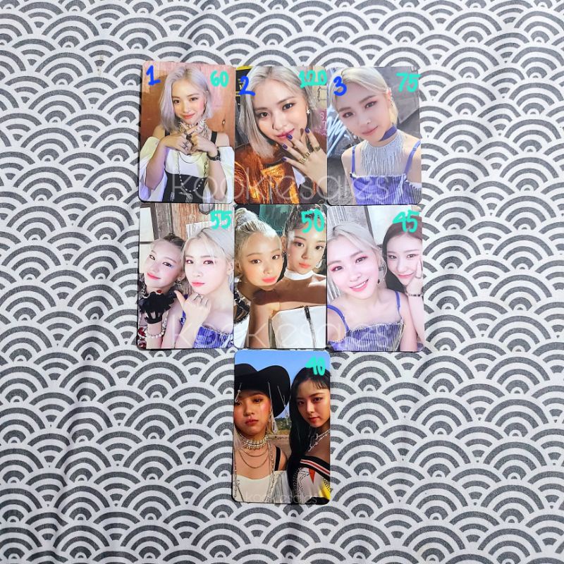 Jual Photocard PC ITZY Ryujin Not Shy Album Selca Selfie Unit Ryeji ...