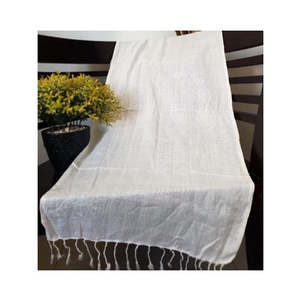 Jual SYAL//PASHMINA POLOS//SELENDANG POLOS//WANITA//PUTIH POLOS ...