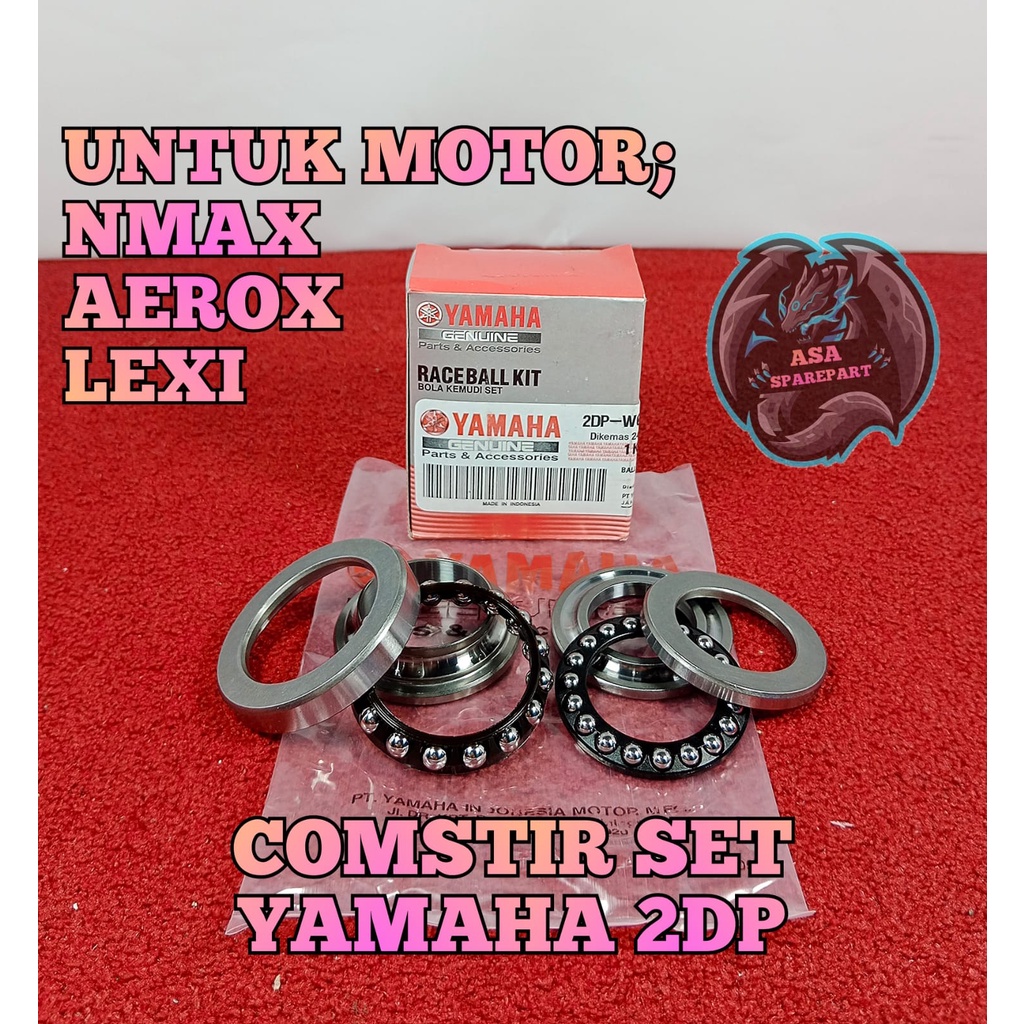 Jual COMSTIR SATU SET ASLI ORIGINAL YAMAHA N MAX NMAX , AEROX , LEXI 2DP KONES KOMSTIR BEARING ...