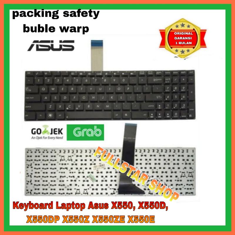 Jual Keyboard Laptop Asus X550, X550D, X550DP X550Z X550ZE X550E ...