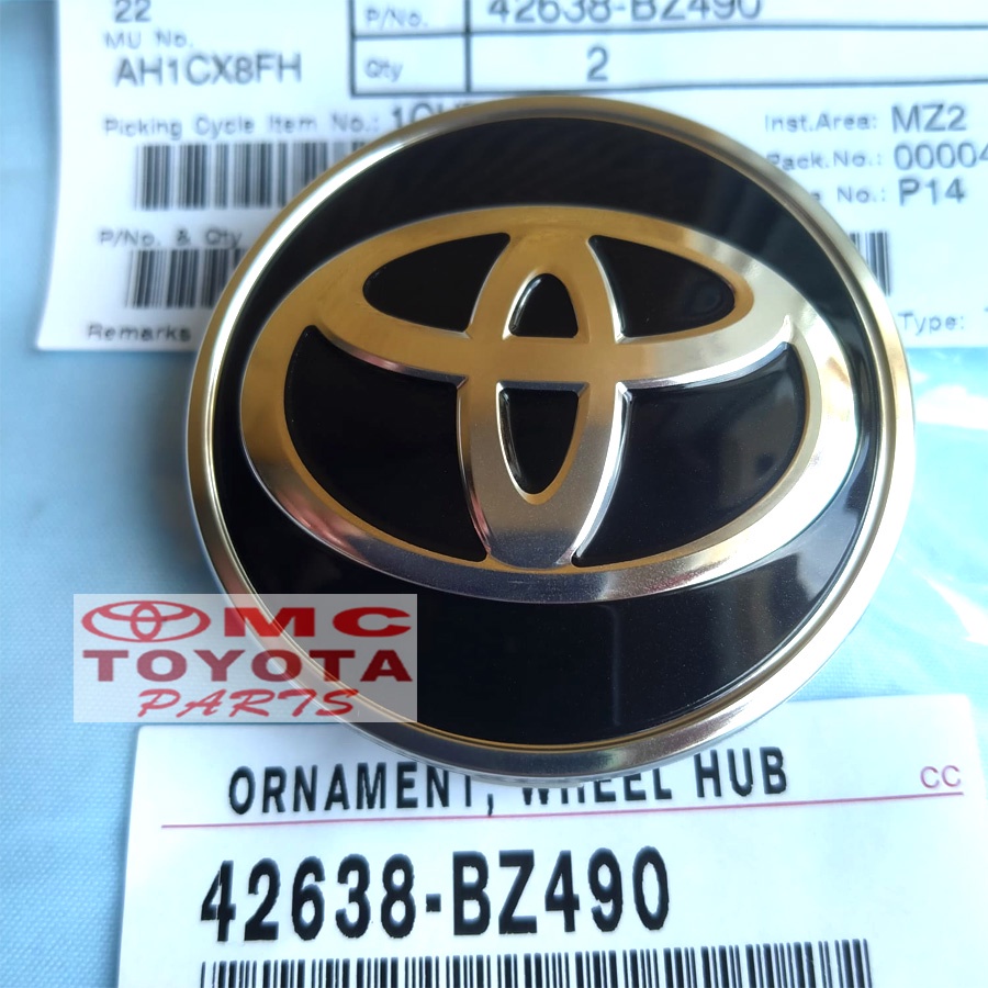 Jual Dop Roda Cover Tutup Wheel Original New Agya Calya Raize Avanza ...