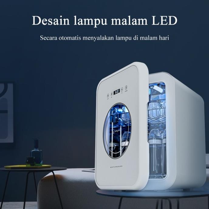Jual Uv Led Bayi Bottle Sterilizer Dryer Disinfectant Cabinet Box 18L | Shopee Indonesia