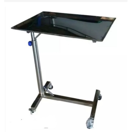 Jual Meja Troli Mayo | Tempat Makan Pasien | Over Bed Table Stainless ...