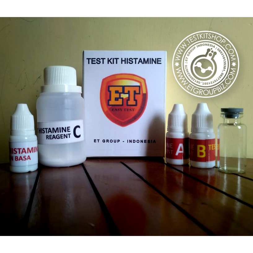 Jual Test Kit Histamin | Alat Uji Cepat Histamine | Testkit ET | Shopee ...