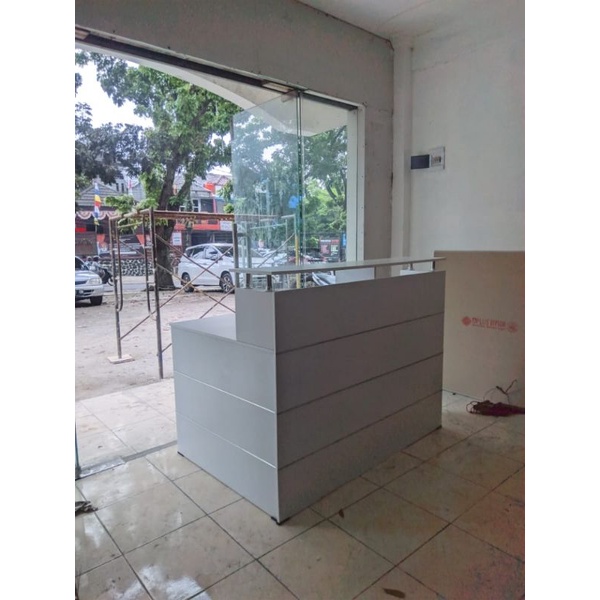 Jual MEJA RESEPSIONIS / MEJA KASIR / MEJA KLINIK / MEKA KANTOR / MEJA ...