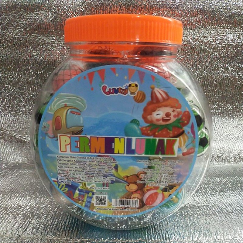 Jual Permen lunak Bola Mata bonus ice cream gummy 2 pcs | Shopee Indonesia