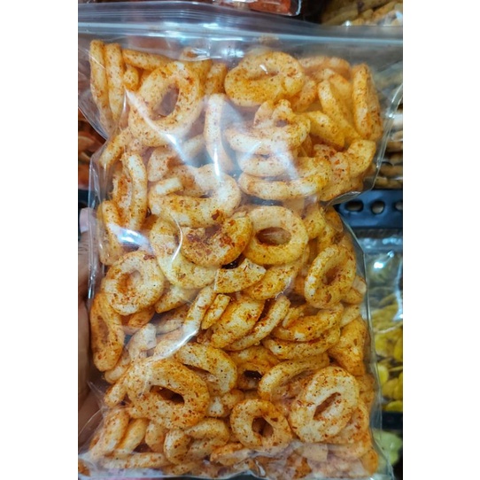 Jual KRUPUK RING PEDAS GURIH | Shopee Indonesia