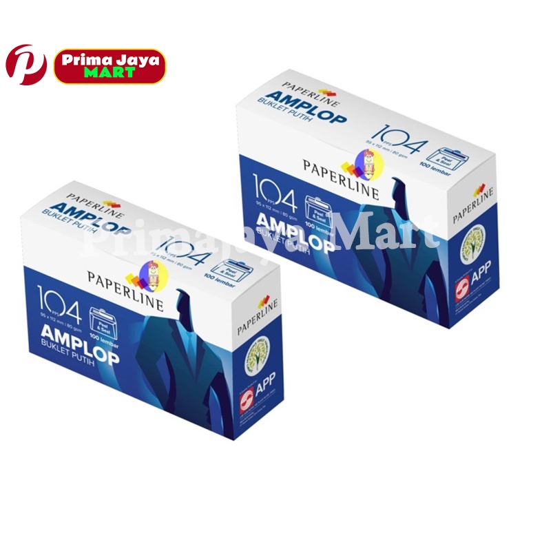 Jual Amplop Putih Paperline 104 PPS Uk. 95 x 152 mm ( pack ) | Shopee ...