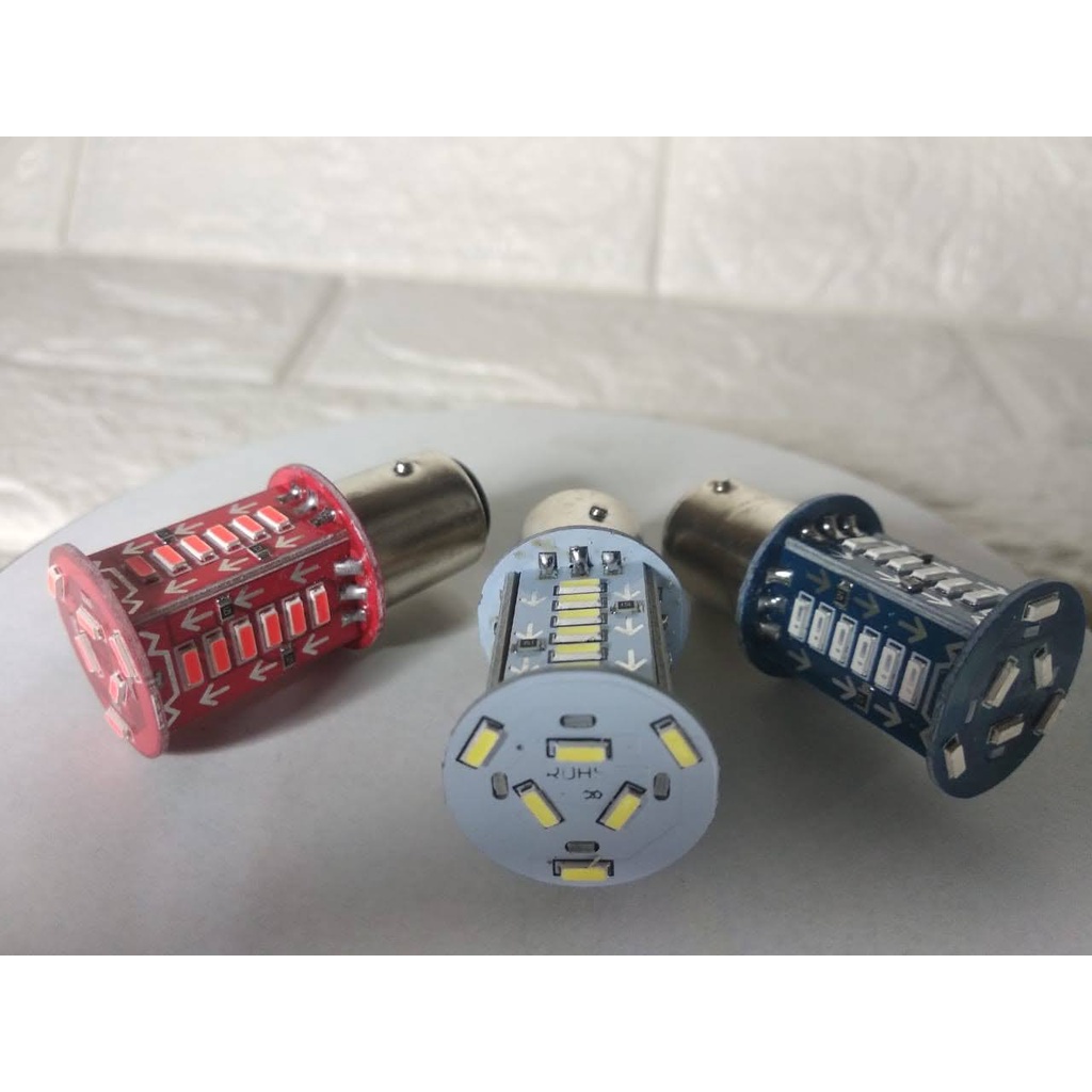 Jual Stoplamp Lampu Rem LED Running Flash Bayonet 30 Mata Motor ...